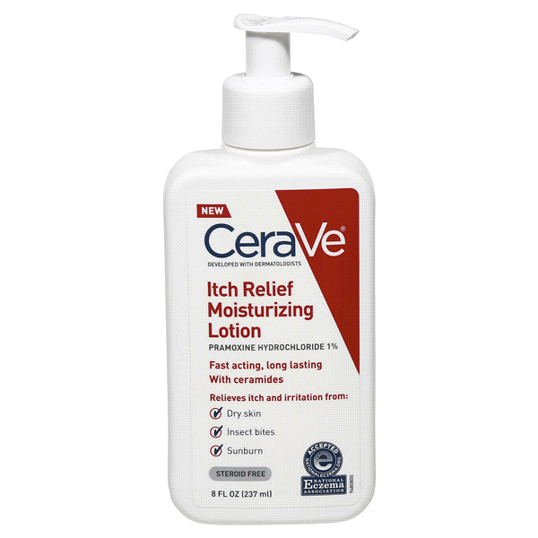 Cerave Itch Relief Moisturizing Lotion 8 oz | Dermatology and Surgery ...